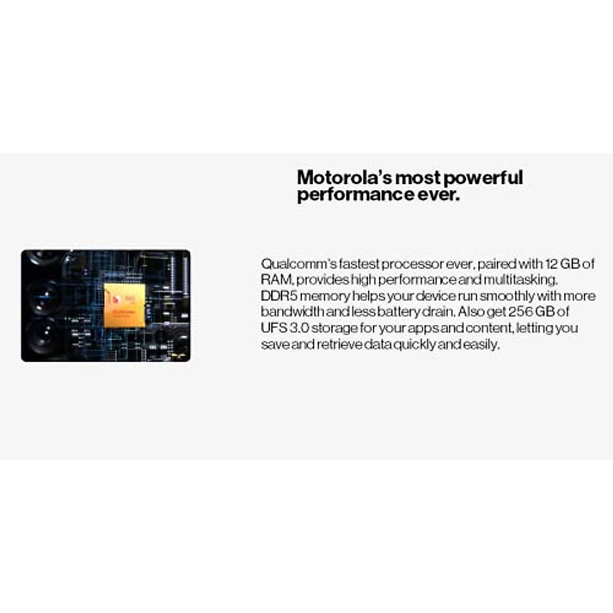 Motorola Edge+ 256GB 5G UW Thunder Gray for Verizon (Renewed)