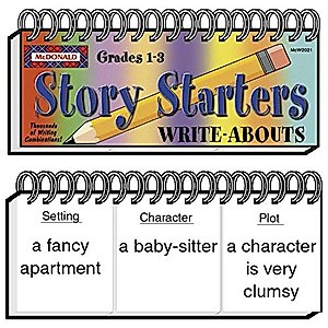 McDonald Publishing MC-W2021 Story Starters Write-Abouts Booklet, Grade: 1 to 3, 0.6" Height, 8.9" Wide, 3.4" Length