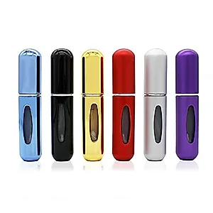 GOLF Perfume Atomizer, 6Pcs 5ML Mini Refillable Empty Perfume Atomizer Bottle, Refillable Perfume Spray, Scent Pump Case, Perfume Atomizer for Travel Outgoing