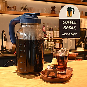 LIVEBAY Wide Mouth Mason Jar Pour Spout Lids Flip Cap Lid with Handle Reusable,Leak-proof Airtight Seal, Navy Blue, 2 Pack