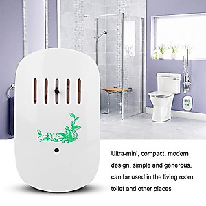 Portable Air Cleaner, Household Mini Air Purifier Freshener Cleaner, Toilet Deodorization - 90-240V US Plug