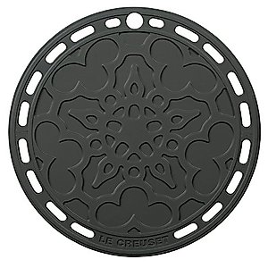 Le Creuset Silicone French Trivet, 8" , Oyster
