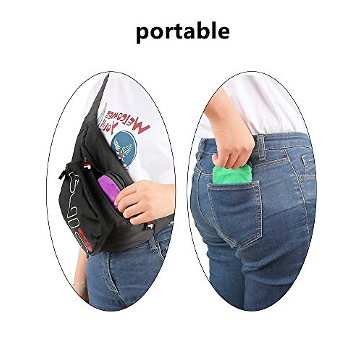 Gejoy 24 Pcs Foldable Flying Disc Fans Set Beach Flying Disc for Party Gift Halloween Christmas New Year (Mixed Color)