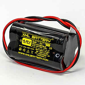 XML Battery (10 Pack BL93NC487 4.8v 700mAh Ni-CD Rechargeable Battery Pack Replacement for Exit Sign Emergency Light
