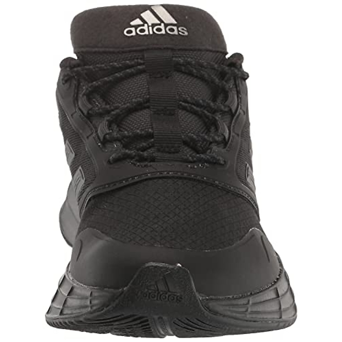 adidas Women's Duramo Protect Running Shoe, Black/Black/Carbon, 9