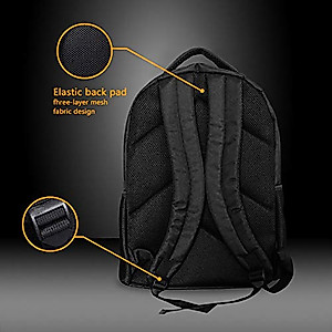 Tiger Animal School Bag For Man/Kid/Girl/Woman 3D Printing Student Backpack 17 Inch Black Cool Design Casual Daypack