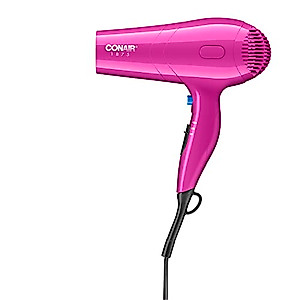 Conair 1875 Watt Turbo Hair Dryer, Pink