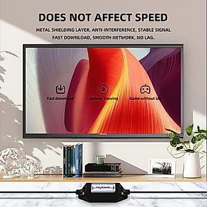 PX101 30W PoE Extender 10/100Mbps PoE Repeater Comply with IEEE802.3af/at Extend PoE Devices 328ft Like Access Points, VOIP, Network Camera