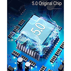 Wireless Earbuds, Bluetooth 5.0 Earbuds Noise Cancelling Wireless Headphones 30H Cycle Playtime Hi-Fi CVC8.0,Bluetooth in-Ear Earphones with Build-in Mics Headsets, for iPhone Android