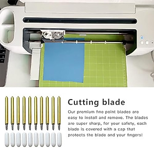 Zafina-UP 10PCS Cut Precisely and Clean Premium Fine Point Blade Cutting Sharp and Smoothly fit for Explore Air/Air 2/Explore Air 3
