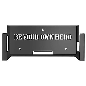 Wall Mount for Xbox One S All Metal Display Holder Hanger Organizer Vertical Hanging On Wall Shelf Bracket Safely Store Your Xbox One S on Wall Near or Behind TV Steel Bracket Accessories Stand Kit