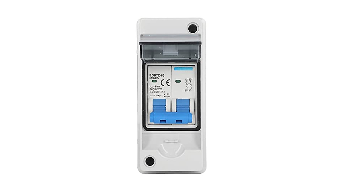 DC1000V 50A Disconnect Switch Solar Photovoltaic DC Distribution Box ...