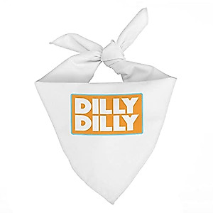 Dilly Dilly Pet Bandana - Text Design Dog Bandana - Funny Pet Scarf (L)