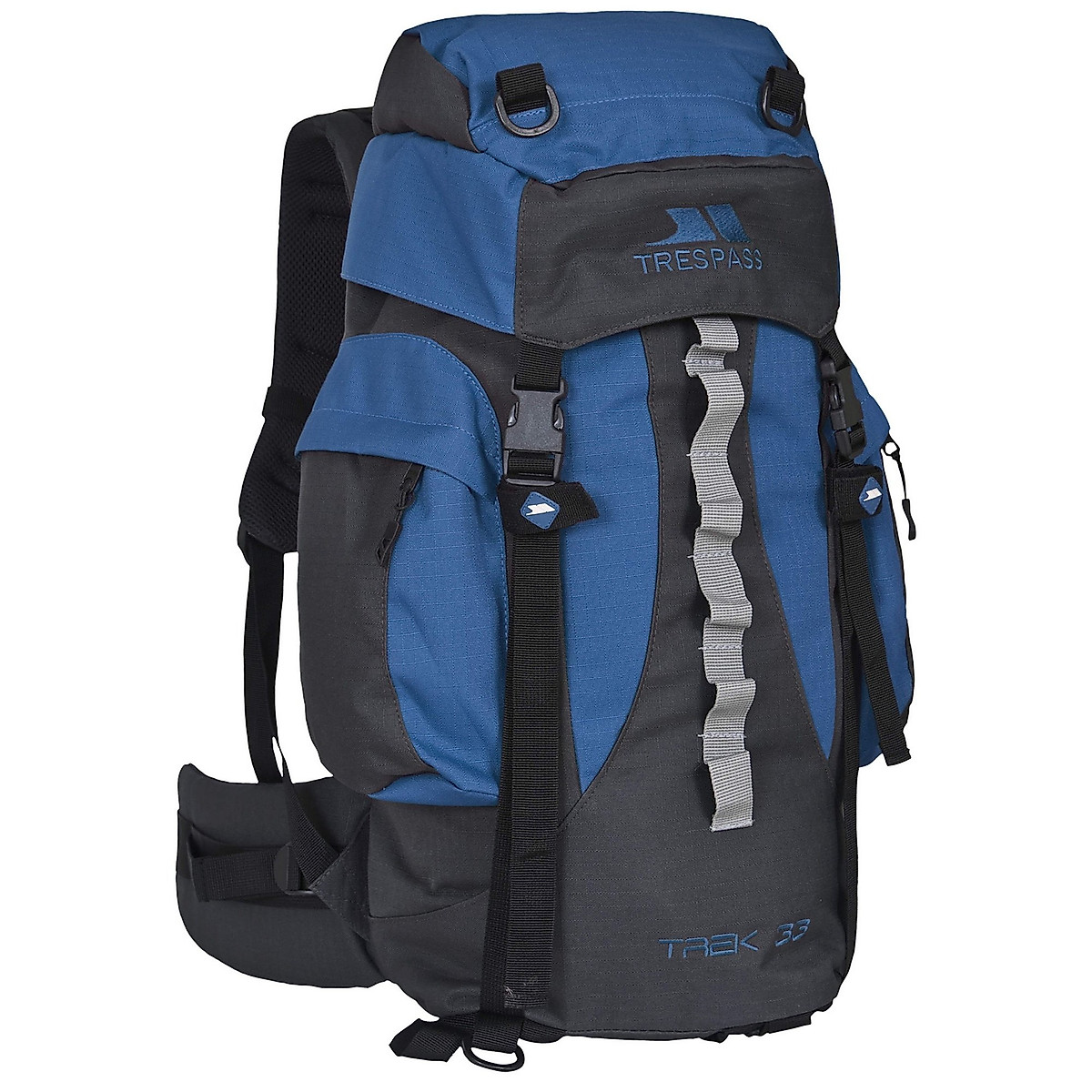 Trespass Trek 33 Rucksack/Backpack (33 Liters) (One Size) (Electric Blue)