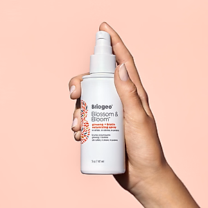 Briogeo Blossom and Bloom Ginseng and Biotin Volumizing Spray, Volumizing Styler for Fine, Thin, Limp Hair, Vegan, Phalate & Paraben-Free, 5 oz