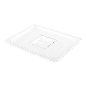 Restaurantware LID ONLY: Met Lux Lid For 1/2 Size Food Pans 1 Freezer-Safe Lid For Commercial Food Storage Container - Containers Sold Separately For Kitchens Restaurants Or Cafeterias