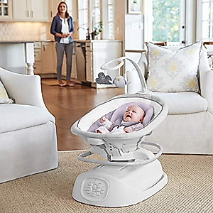 Graco Sense2Soothe 2-in-1 Baby Swing and Portable Rocker with Cry Detection Technology - Sailor