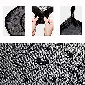 BIUWING 2PCS 39.4" x 39.4" Large Plant Repotting Mat Waterproof Transplanting Mat Indoor Plant Potting Mat Portable Gardening Mat Foldable Garden mat