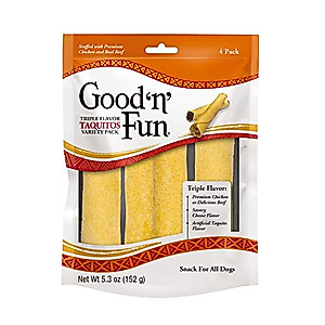 Good 'N' Fun Triple Flavor Taquitos for Dogs