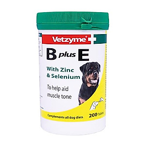 Vetzyme Dog B + E 200 Tablets