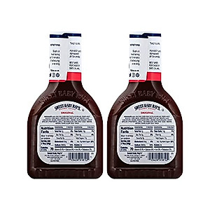 Sweet Baby Ray's Original Barbecue Sauce (18 Ounce, Pack of 2)