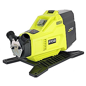 Ryobi P750 One+ 18V Hybrid Lithium Ion Battery or 120V AC Powered Portable Potable Water Transfer Pump (Battery Not Included, Tool Only)