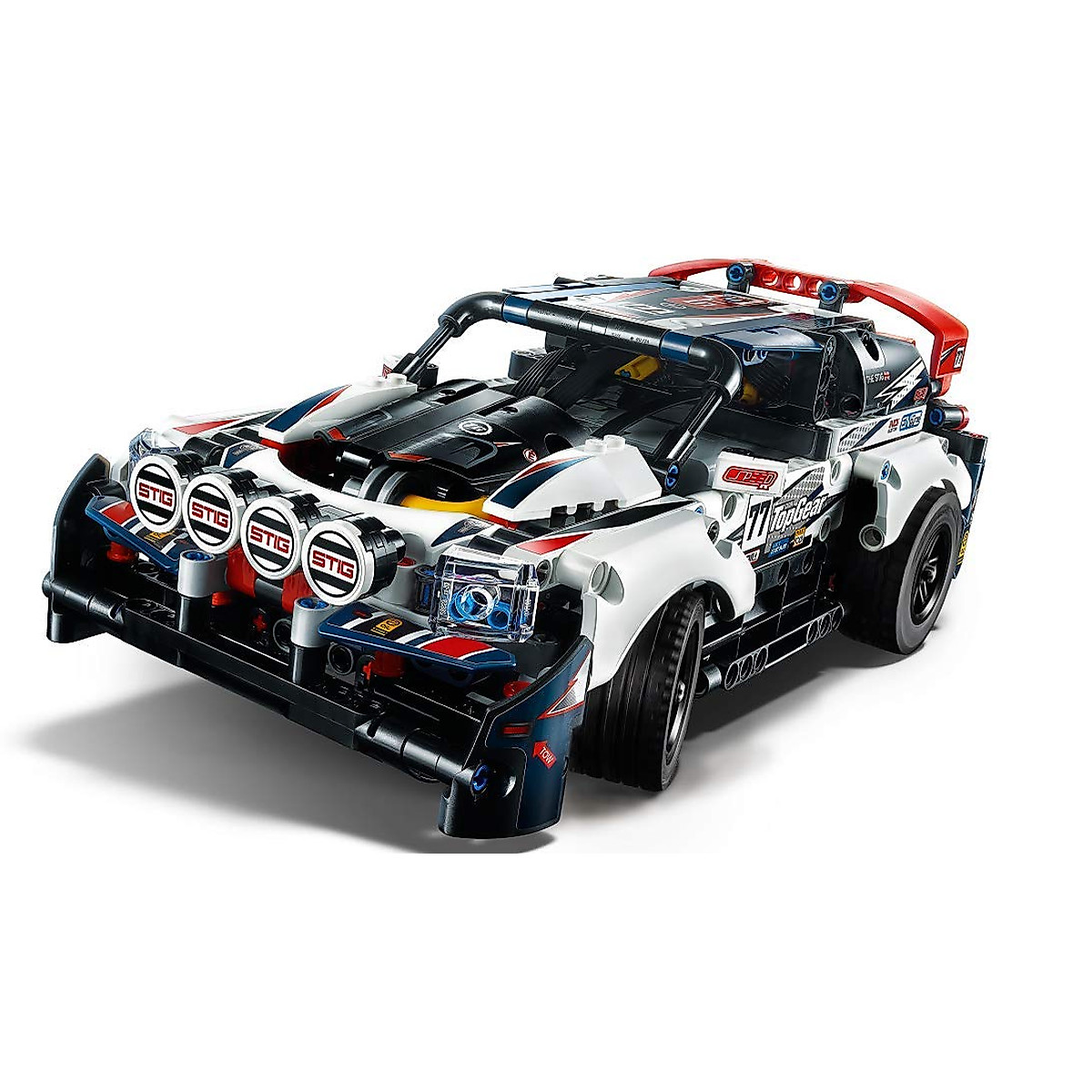 LEGO 42109 Technic Control+ App-Controlled Top Gear Rally Car Model Building Set, RC Racing Car Toy for 9 years and up