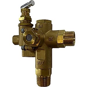5/8" Compression Side Inlet All in One Unloader Pilot Check Valve, Throttle Control Cable for 6.5HP Max Gas air Compressors (140-175 PSI, Valve ONLY, Throttle Control Cable NOT Included)
