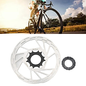 Bike Disc Brake Rotor, 160mm Central Lock Design Disc Brake Rotor for Mountain Bike Accessories