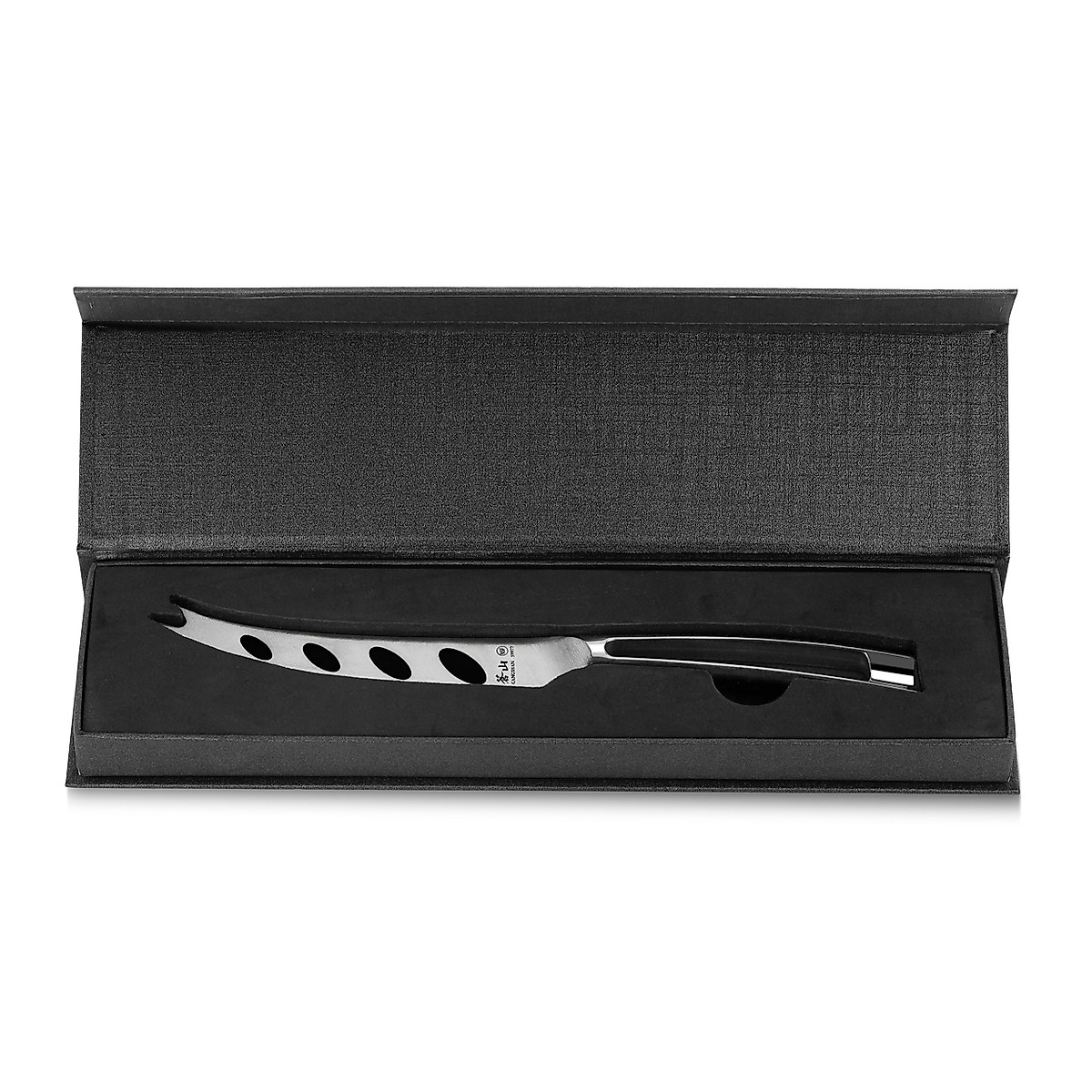 Cangshan N1 Series German Steel Forged Tomato and Cheese Knife, 5" Blade, Silver