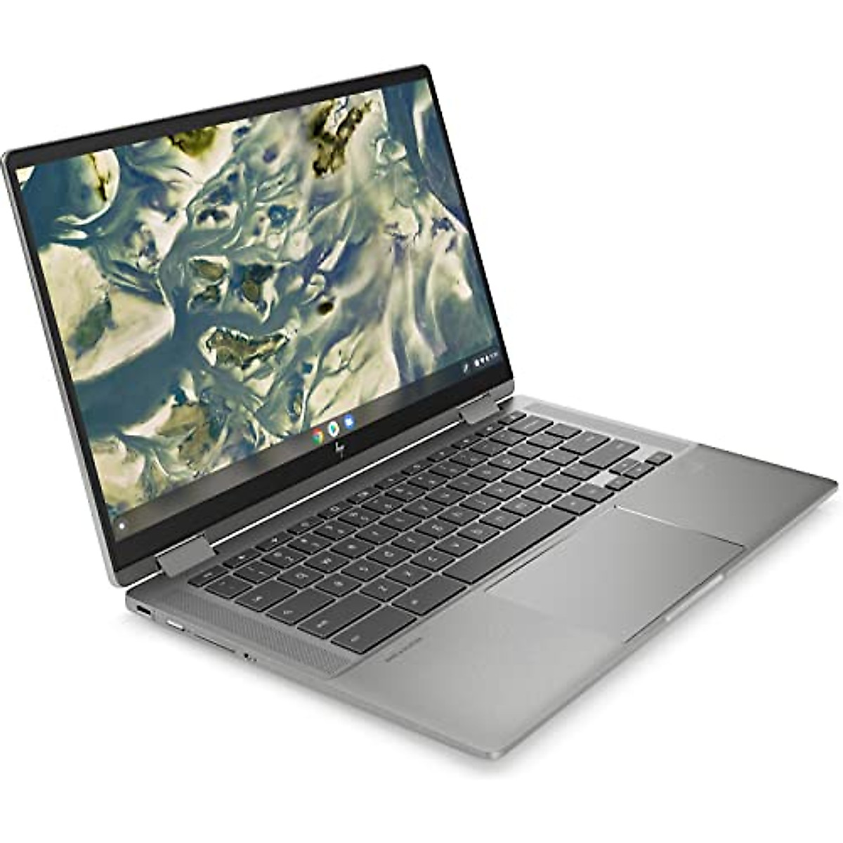 HP Chromebook x360 14c-cc0020ca 14" HD Touchscreen IPS Backlit, Intel Core i5-1135G7, 8GB RAM, 256GB SSD, with French Canadian Keyboard Mineral Silver, ChromeOS (Renewed)