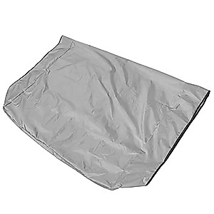 Milltrip Swing Canopy Cover Replacement, Patio Canopy Swing Cover Waterproof Swing Chair Awning Outdoor Swing Cover for Garden Courtyard(Grey)