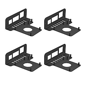 UCTRONICS Mounting Plates for Raspberry Pi 4 B Models, Compatible with 19 inch 3U Rack Mount, 4-Pack