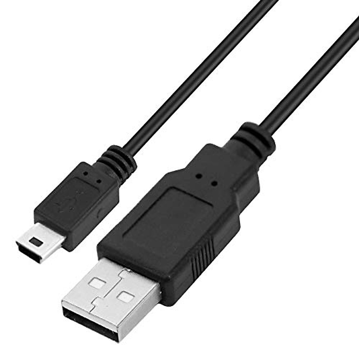 SAITECH IT 10 Pack USB 2.0 A to Mini 5 pin B Cable for External HDDS/Camera/Card Readers/ MP3 Player(150cm - 5Feet - 1.5M) -Black