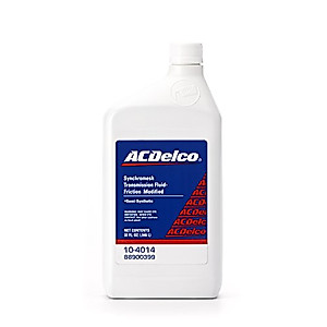 ACDelco GM Original Equipment 10-4014 Friction Modified Synchromesh Transmission Fluid, 32 Ounce, White, 1 qt