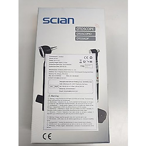 Scian Otoscope - Ear Scope with Light, Ear Infection Detector, Pocket Ear Checker Kit with 3X Magnify Lens & 8 Speculum Tips for Kids,Elders,Dogs,Home Use (Purple)