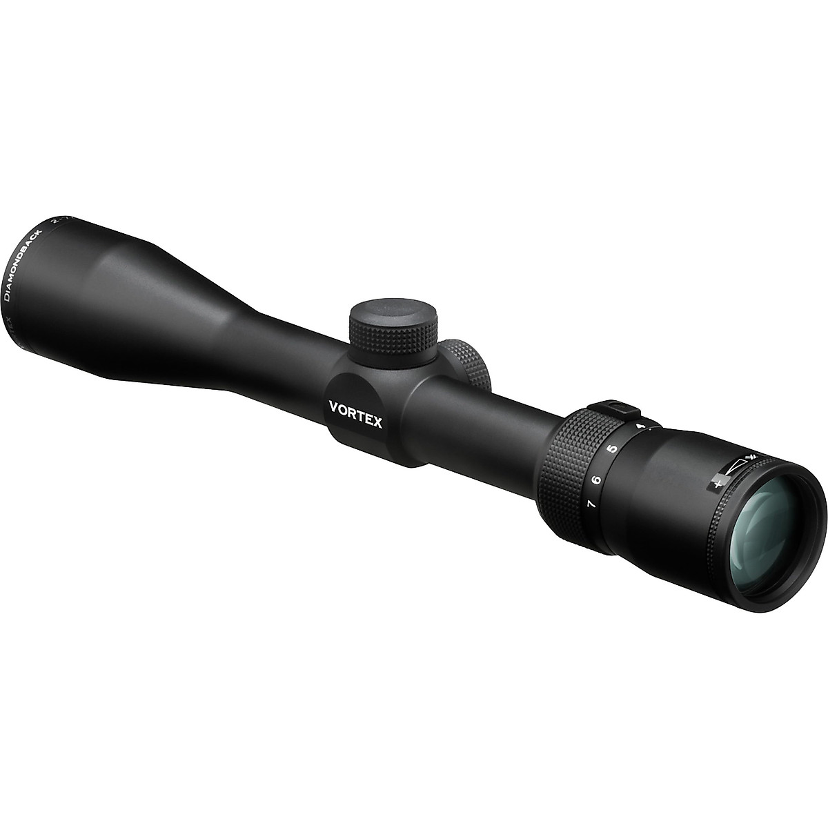 Vortex Optics Diamondback 2-7x35 Rimfire, Second Focal Plane Riflescope - V-Plex Reticle (MOA) , black