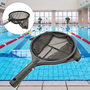 CALIDAKA Pool Skimmer Net Fine Mesh,Swimming Pool Cleaning Tools Leaf Fine Mesh Net Skimmer,Pool Hand Leaf Skimmer Net,Swimming Pool Cleaner Supplies,for Spa, Hot Tub