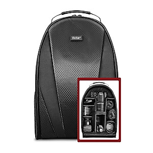 Panasonic LUMIX G85 4K Mirrorless Camera with G Vario 12-60mm and 45-200mm Lens Bundle with Microphone, Battery and Dual Charger, Backpack, 64GB Card, Tripod, 58mm Lens and Protection Filter (9 items)