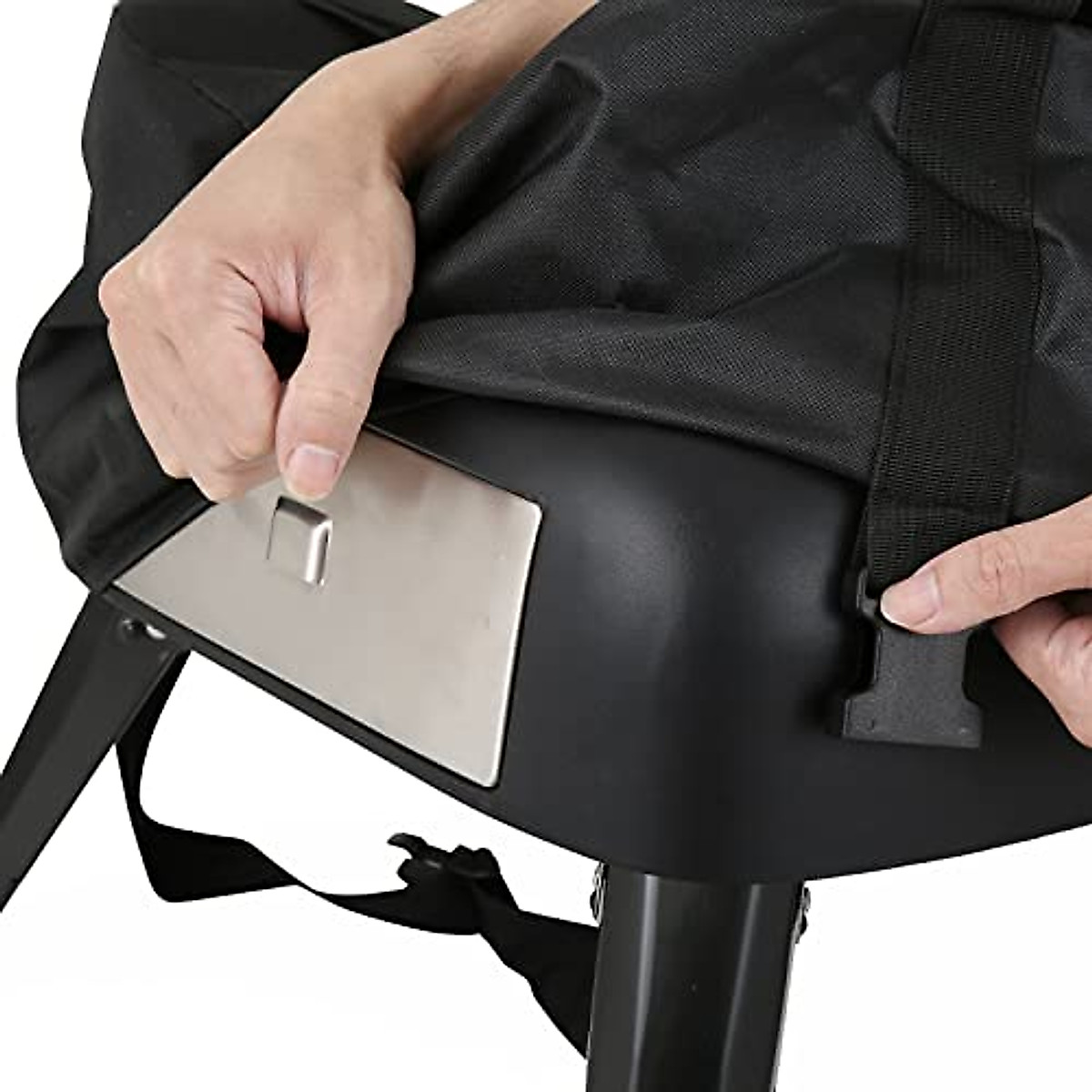 aidpiza Pizza Oven Cover, Outdoor Pizza Ovens Accessories Grill Cover 12 inch Wood Fired Pizza Ovens 600D Oxford Fabric with PVC Convertible Carrying Handles Backpack Tote Bag