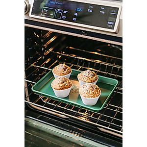 The Silicone Kitchen Reusable Silicone Baking Cups - Designer White Bundle, Non-Toxic, BPA Free, Dishwasher Safe (24 Regular, 12 Jumbo, 24 Mini))