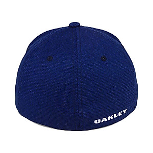 Oakley Tin Can USA Stretch-Fitted Cap Blue/White