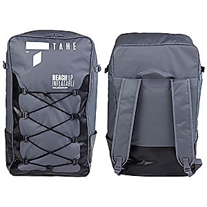 TAHE Beach LP2 Premium Inflatable 2 Person Kayak Complete Package Including Kayak, Seats (2), Paddles (2), Pump and Travel/Storage Bag, Blue (107255)