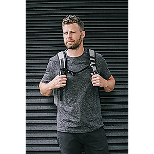 JuJuBe Hatch Durable Traveler/Diaper Dad Bag, XY Collection - Gray Matter