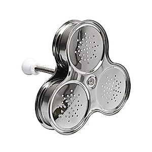 Luxshiny Egg Poacher Insert Stainless Steel Poached Egg Cooker Eggs Poaching Cups Egg Poachers Nonstick Induction Cooktop Egg Poachers Cookware for Home Kitchen Silver