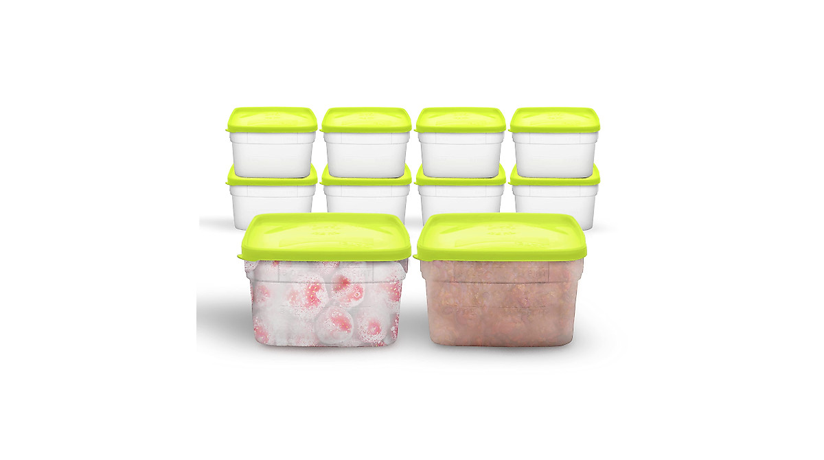 Arrow 1 Pint Freezer Containers - Reusable Food Storage USA Made