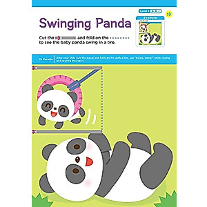 Play Smart My First Cutting Book 2+: Preschool Activity Workbook With 70+ Stickers for Children With Small Hands Ages 2, 3, 4: Basic Scissor Skills (Mom’s Choice Award Winner)