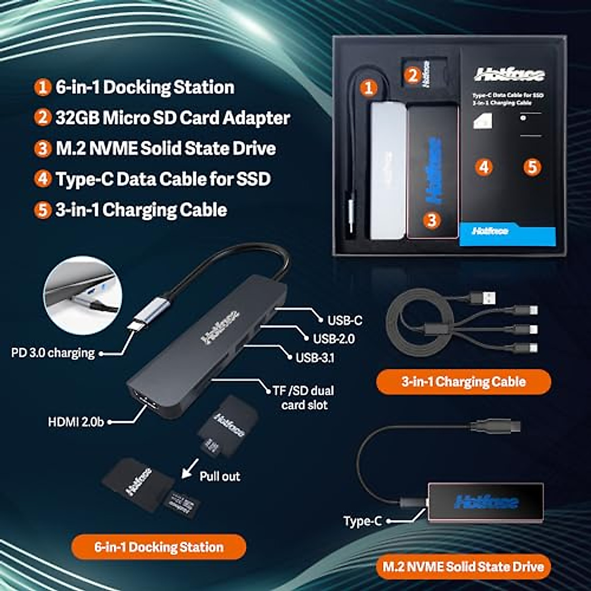 ASUS ROG Strix G15 Gaming Laptop, 15.6" QHD 165Hz Display, AMD Ryzen 9 5980HX, 64GB RAM, 2TB PCIe SSD, RGB Backlit Keyboard, Radeon RX 6800M, Win 11 Pro, Black, 128GB Hotface Extension Set