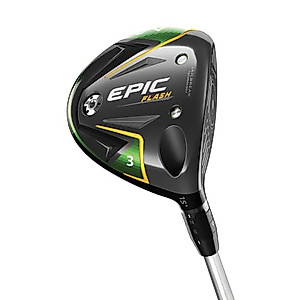 Callaway Golf 2019 Epic Flash Fairway Wood, 3 Wood, 15.0 Degrees, Right Hand, Stiff Flex Black
