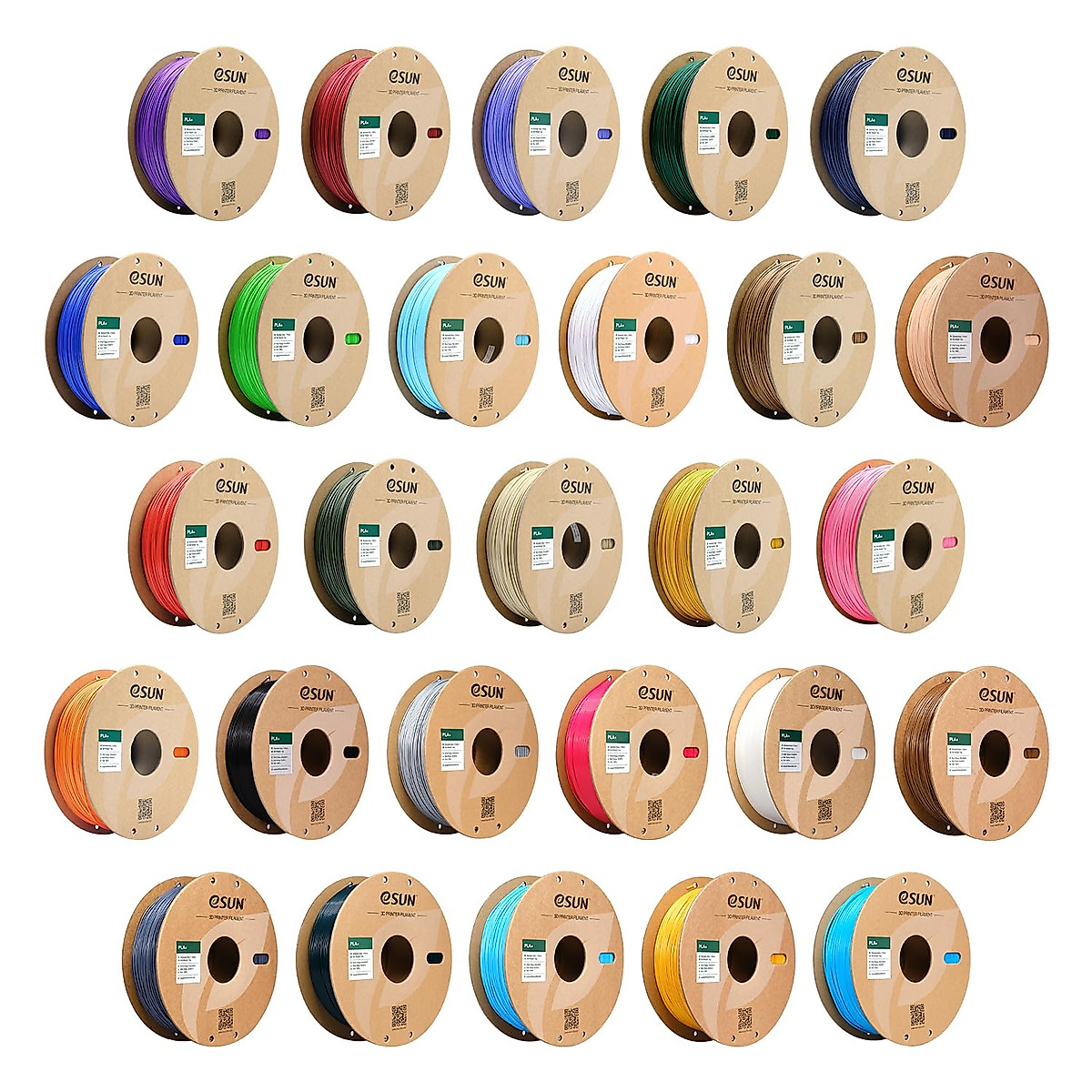 eSUN PLA+ Filament 1.75mm, 3D Printer Filament PLA Plus, Dimensional Accuracy +/- 0.03mm, 1KG Spool (2.2 LBS) 3D Printing Filament for 3D Printers, Black